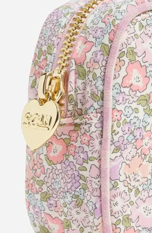 Stoney Clover Lane X Liberty Small Skincare Embroidered Cotton Pouch - Michelle