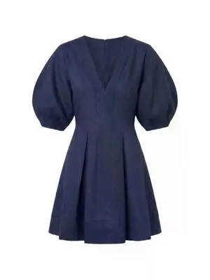 NICHOLAS Josefa Puff-sleeve Mini Dress