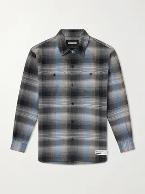 NEIGHBORHOOD Hombre Checked Flannel Shirt