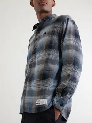 NEIGHBORHOOD Hombre Checked Flannel Shirt