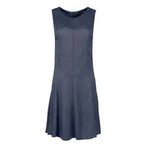 CONQUISTA Sleeveless Round Neck Cloche Dress
