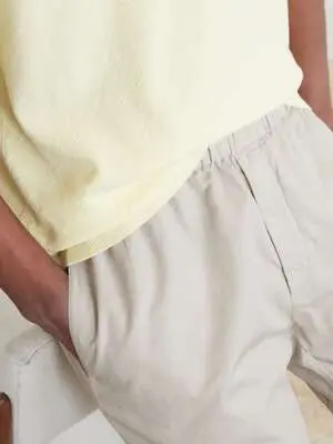 Boglioli Straight-leg Cotton-blend Twill Shorts