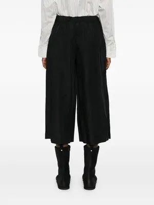 Comme Des Garçons Wide-leg Trousers - Black