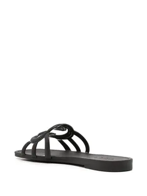 Gucci Gg Flat Slides