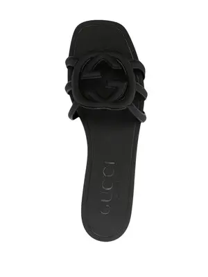 Gucci Gg Flat Slides