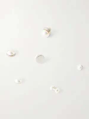 JENNIFER BEHR Paige Set Of 15 Hair Magnets With Pearls