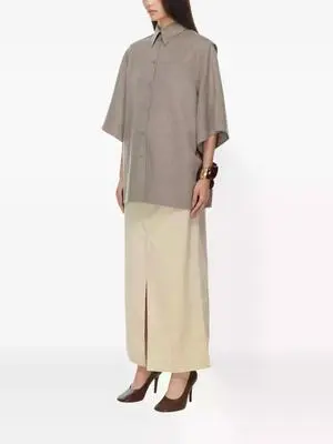 Carven Short Sleeve Collared Shirt