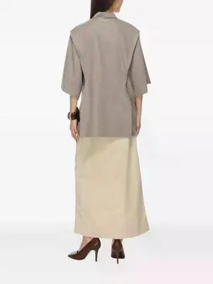 Carven Short Sleeve Collared Shirt