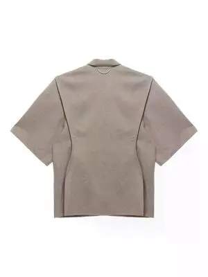 Carven Short Sleeve Collared Shirt