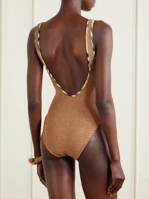 Burberry X Hunza G Original Crinkle Faye Swimsuit