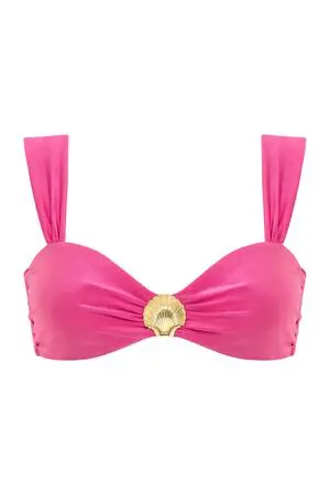 ADRIANA PAPPAS DESIGNS Jolie Bandeau Top - Pink