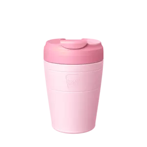 KEEPCUP Pink Keepcup Commuter Travel Mug With Flip Lid - 12oz/340ml Reusable Coffee Cup - Pashmak Pink