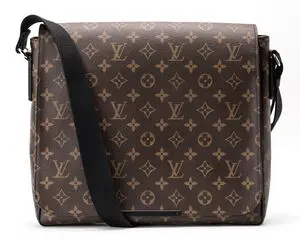 LOUIS VUITTON Monogram Macassar Messenger Bag - Multicolor