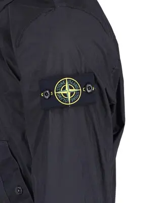 Stone Island Crinkle Reps Ny Jacket - Black
