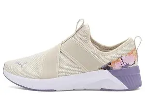 PUMA Softride Harli Slip-on Floral Sneakers - Bone