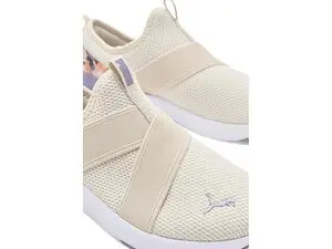 PUMA Softride Harli Slip-on Floral Sneakers - Bone