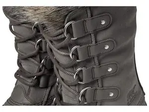 Sorel Waterproof Lace-up Mid-calf Boots - Black