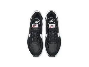 Nike Waffle Debut Lace-up Sneakers - Black