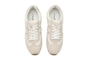 J/SLIDES NYC Peggy Lace-up Sneakers - Bone