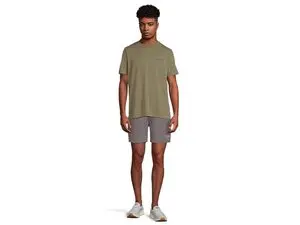 Columbia Tech Trail Utility Short Sleeve Crew Workout Stone - Green