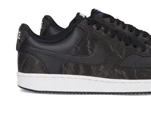 Nike Court Vision Low Top Sneakers - Black
