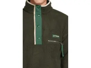 Columbia Helvetia Ii Half Snap Fleece Pullover - Blue