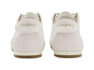 J/SLIDES NYC Paz Suede And Mesh Lace-up Sneakers - White