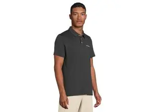 Columbia Tech Trail Utility Polo Short Sleeve Knit Everblue - Black