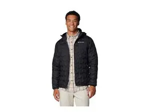 Columbia Delta Ridge Ii Hooded Down Jacket - Black