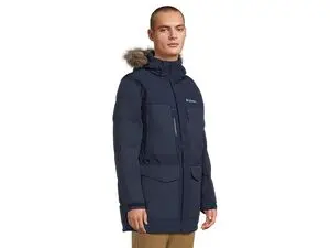 Columbia Marquam Peak Fusion Ii Parka Jacket - Navy