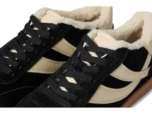 Vince Oasis Shearling Lace-up Shoes - Black
