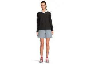 PUMA T7 Relaxed Long Sleeve Polo - Black