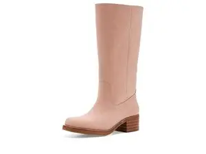 FRYE AND CO. Miranda Pull-on Block Heel Boots - Pink