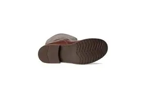 FRYE AND CO. Chensee Short Leather Buckled Boots - Brown