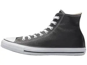 CONVERSE Chuck Taylor All Star Leather High Top Sneakers - Black