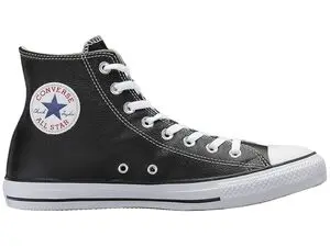CONVERSE Chuck Taylor All Star Leather High Top Sneakers - Black