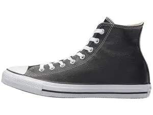 CONVERSE Chuck Taylor All Star Leather High Top Sneakers - Black