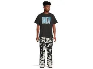 PUMA Hoops X E. T. Twill Pants Clothing Black/aop