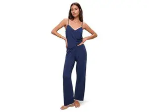 Eberjey Frida Tenceltm Modal Cami Pants Pj Set Women's Pajama Sets Navy Blue