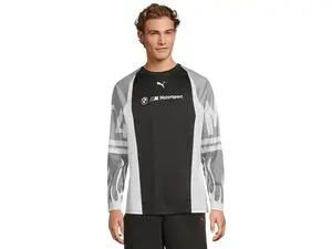 PUMA Bmw M Motorsport Long Sleeve Jersey - Black