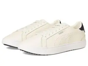 PUMA GOLF Classic G Leather Lace-up Sneakers - White
