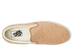 VANS Classic Slip-on Sherpa Tan - White