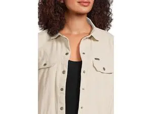 Columbia Blue Point Creek Corduroy Shirt Jacket - Tan