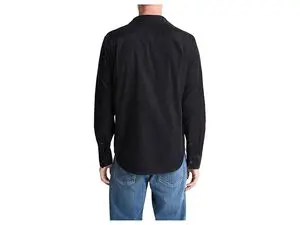 Vince Corduroy Long Sleeve Shirt Clothing Coastal - Navy