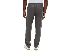 Vince Drawstring Linen Pants - Gray