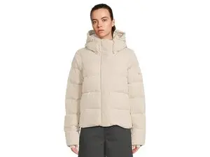 Columbia Puff Hooded Jacket - Tan