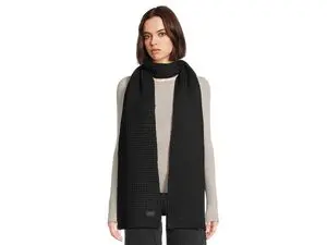 UGG Waffle Scarf Scarves - Black