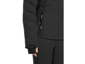 Columbia Down Insulated Hooded Jacket - Black