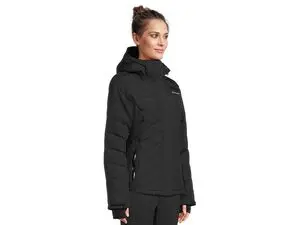 Columbia Down Insulated Hooded Jacket - Black