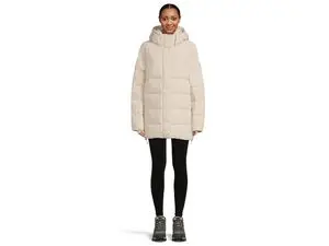 Columbia Amaze Puff Mid Hooded Jacket - Tan